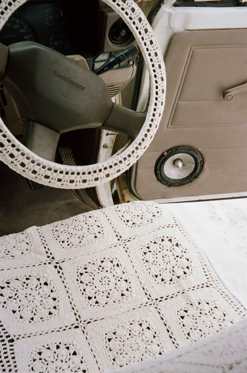 Roaming Original Cream - Steering Wheel Cosie – Roaming Folk